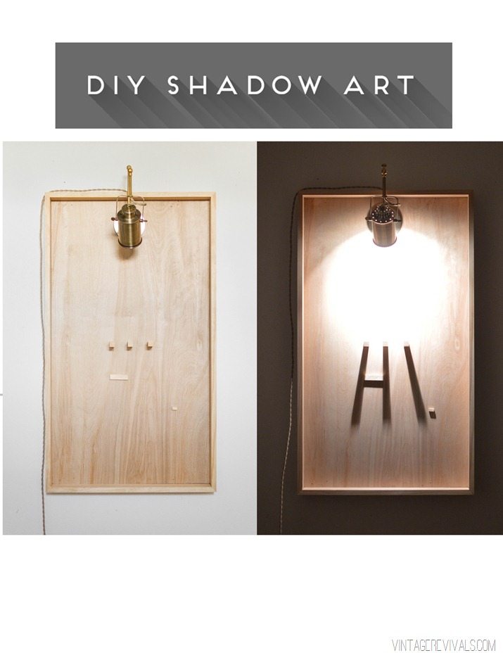 DIY Shadow Art + Video | Vintage Revivals | Bloglovin’